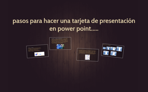 guía de tarjetas de presentación en power point..... by katherin súarez ...