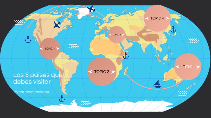 Los 4 países que debes visitar de 4 continentes by Ivanna Mora on Prezi