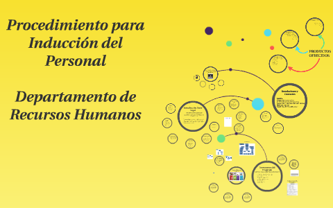 Procedimiento para Inducción del Personal by on Prezi