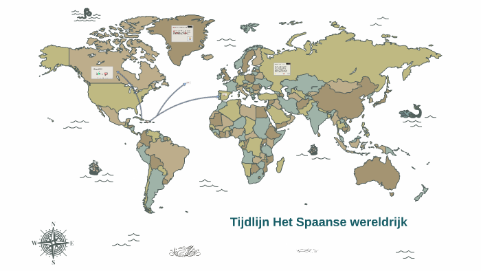 Tijdlijn Het Spaanse wereldrijk by nuray salman on Prezi