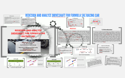 REDESIGN AND ANALYZE DRIVESHAFT FOR FORMULA SAE RACING CAR by BaRd Öre ...