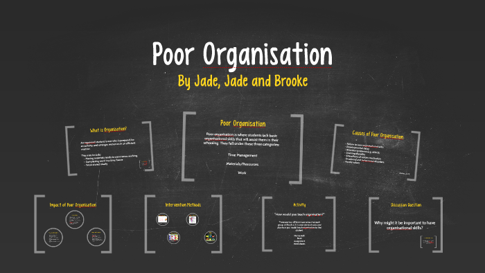 Poor Organisation by Jade Alaga on Prezi