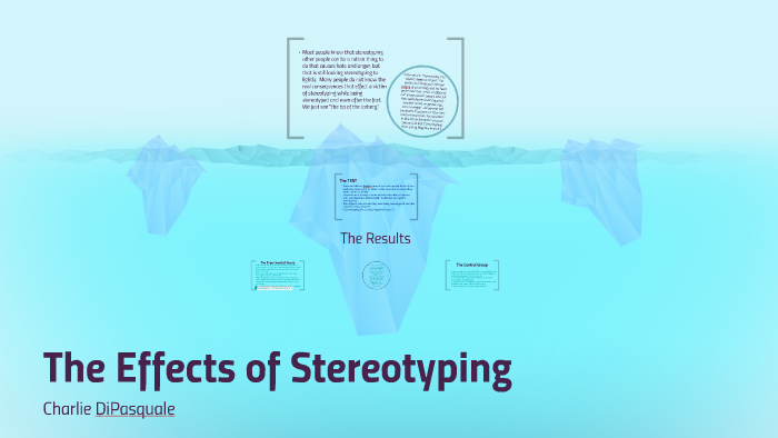 The Effects of Stereotyping by Charlie DiPasquale on Prezi