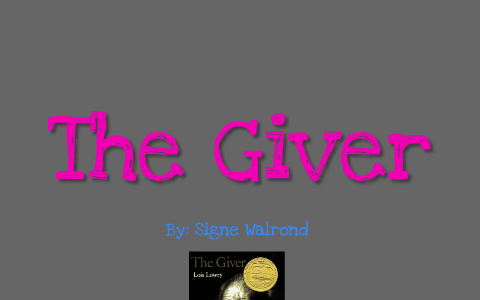 The Giver Comparing and Contrasting Map by Signe Walrond on Prezi