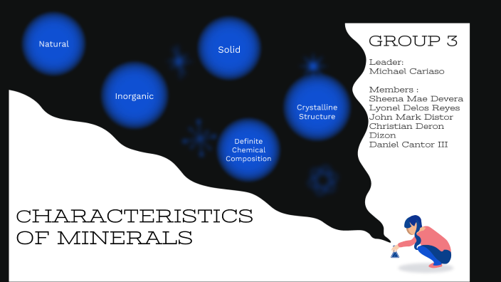 Characteristics of Minerals - Group 3 by John Mark Distor on Prezi