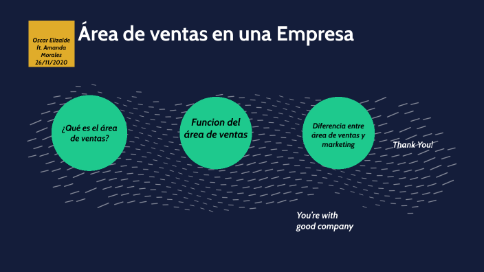 Área de ventas en una empresa by Oscar Elizalde on Prezi