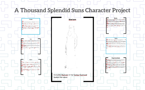 A Thousand Splendid Suns Character Project by Levi Lester on Prezi