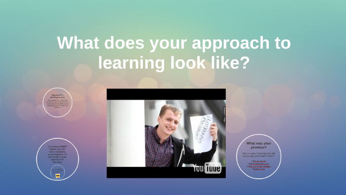 What does your approach to learning look like? by on Prezi