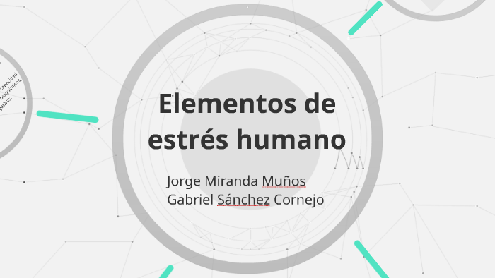 Elementos de estrés humano by Gabriel Cornejo on Prezi