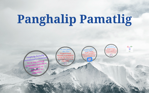 Pangungusap gamit ang panghalip na pamatlig