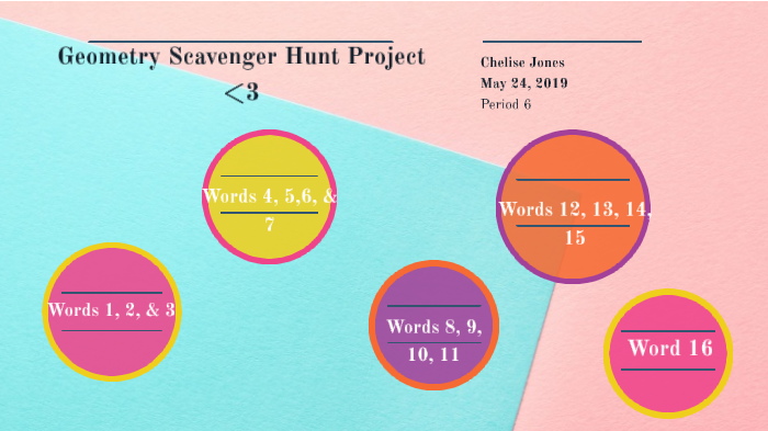 Geometry Scavenger Hunt Project by Chelise Jones on Prezi