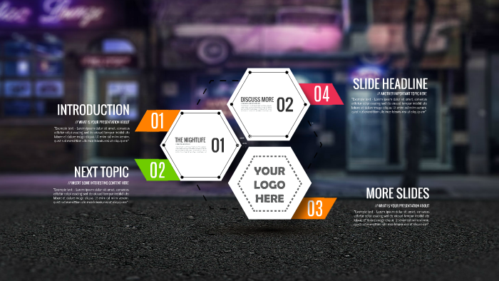 Urban Infographic - Free Prezi Template by Prezi Templates by Prezibase ...