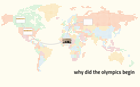 why did the olympics begin by areesh khan on Prezi