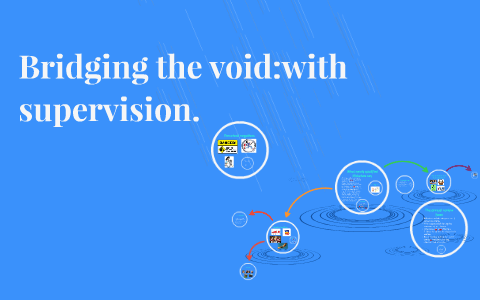Bridging the void:with supervision. by Colette Gregory on Prezi