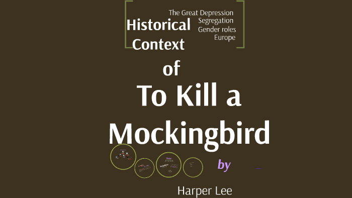 To Kill a Mockingbird Introduction & Historical Context by Susan ...