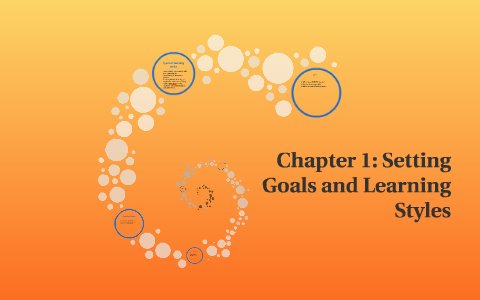 Chapter 1: Setting Goals and Learning Styles by Gelcy S on Prezi