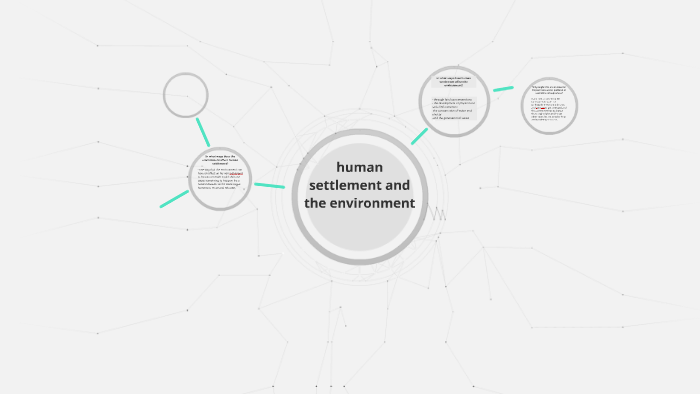 human settlement and the environment by s w on Prezi