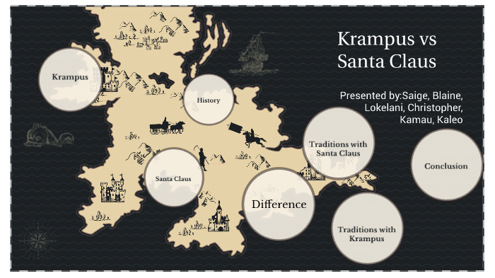 Krampus vs Santa Claus by Blaine Shigenaga on Prezi