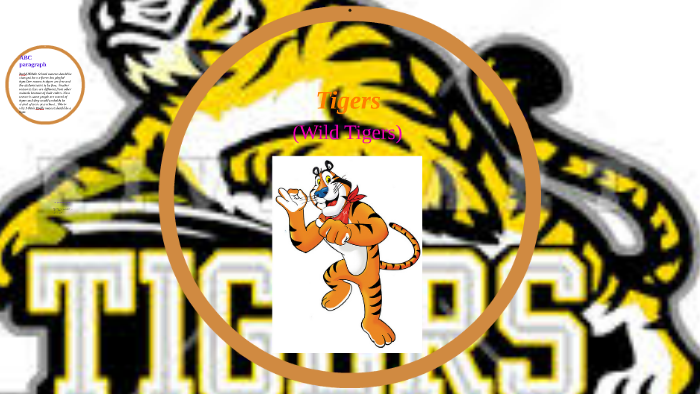 Tony the Tiger by Deondra Jones