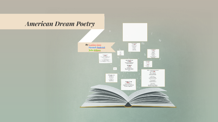 American Dream Poetry by Alex Hays