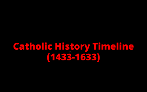 Catholic History Timeline by Lefeba Gougise on Prezi