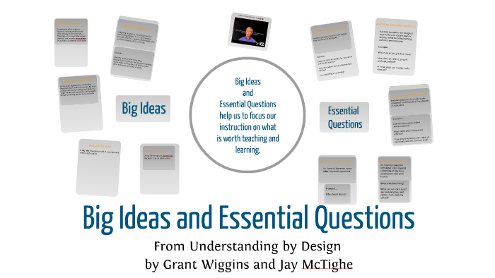 Big Ideas and Essential Questions by Don Matthews on Prezi