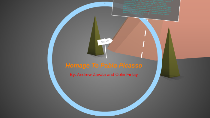 Homage To Pablo Picasso by Andrew Zavala