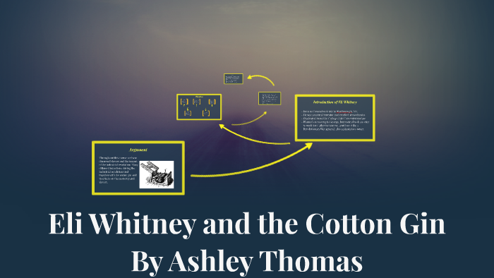 Eli Whitney and the Cotton Gin by Ashley Thomas on Prezi