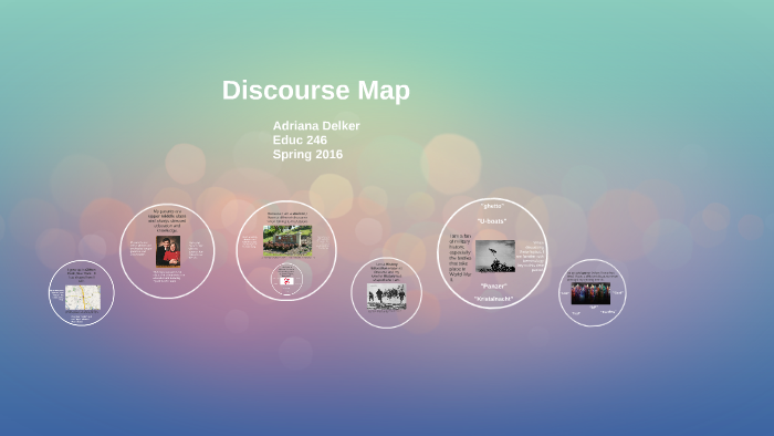 Discourse Map by Adriana Delker on Prezi