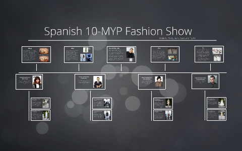 Spanish 10-MYP Fashion Show by Emily Bobinski on Prezi