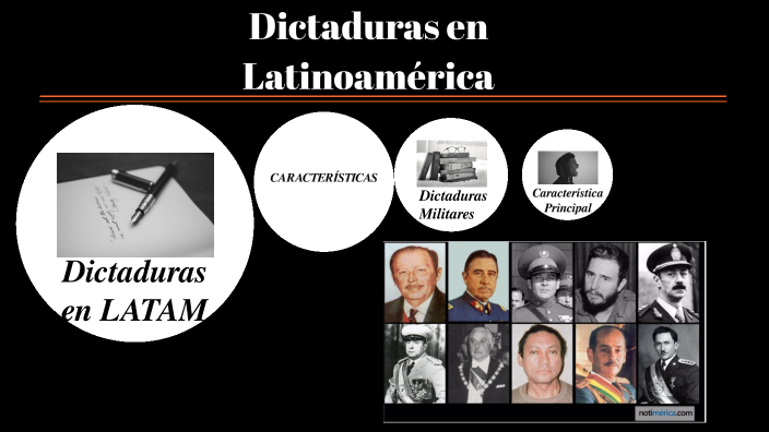 Dictaduras en Latinoamérica by JORGE BRANDON TERCEROS MOROCHI on Prezi