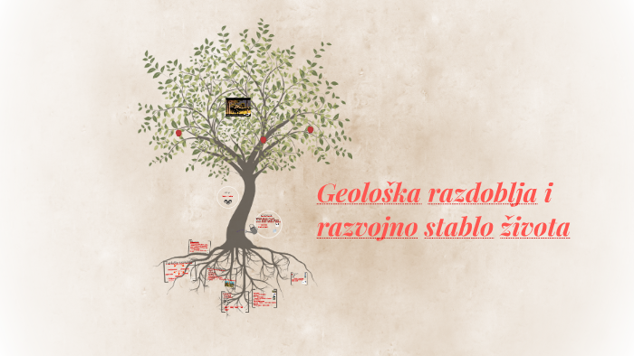 Geološka razdoblja i razvojno stablo života by Bojana Borojevic on Prezi