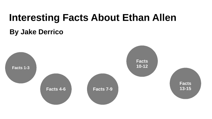 Interesting Facts About Ethan Allen by Jake D on Prezi