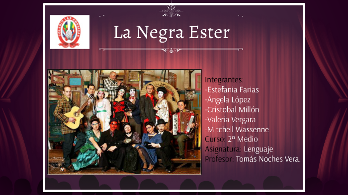 La Negra Ester by valeria vergara on Prezi