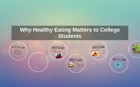 Why Healthy Eating Matters to College Students by Jessieka Knazze on Prezi