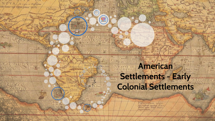 American Settlements - Early colonial settlements by iftimi claudia on ...