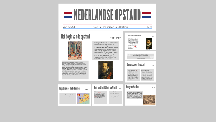 NEDERLANDSE OPSTAND by Mats Schoonheim on Prezi