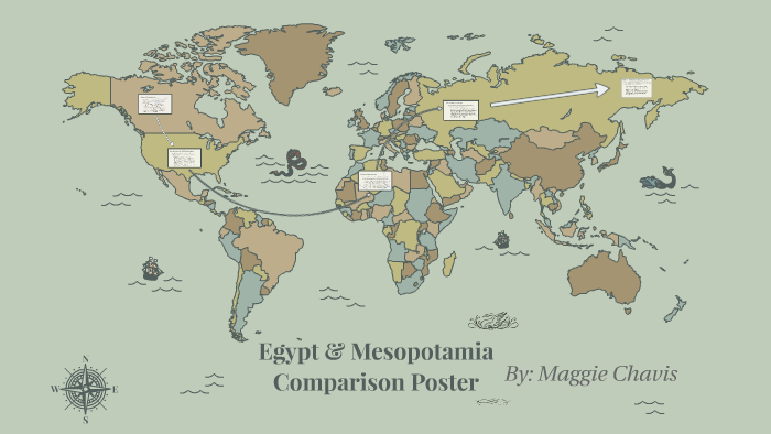 Egypt & Mesopotamia Comparison Poster by Maggie Chavis on Prezi