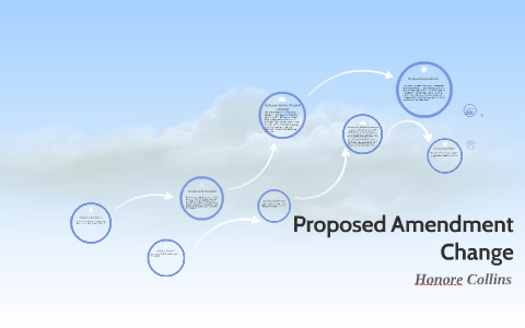 Proposed Amendment Change by Honore Collins on Prezi