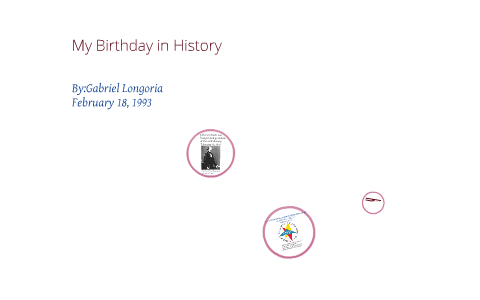 My Birthday in history by Gabriel Longoria on Prezi