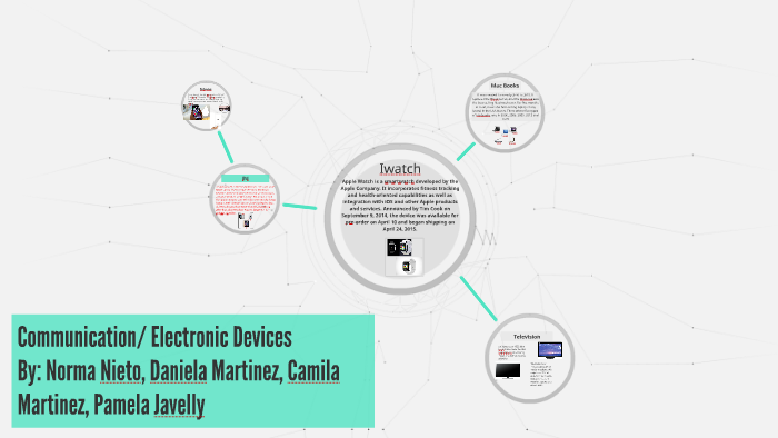 Communication/ Electronic Devices by dany mtz on Prezi