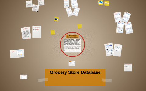 A Database Management of Grocery Store by Mark Arregadas on Prezi
