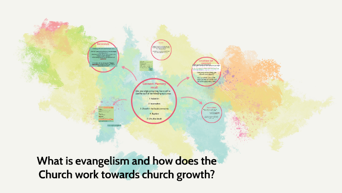 What is evangelism and how does the Church work towards church growth ...