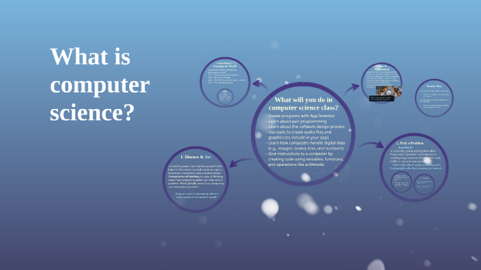 What is computer science? by Janay Twitchell on Prezi