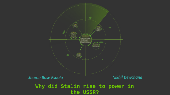 Why did Stalin rise to power in the USSR by Nikhil Dewchand on Prezi