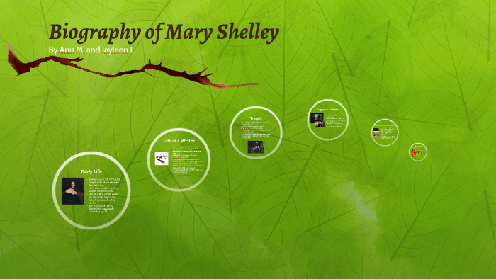 Biography of Mary Shelley by Jayleen L on Prezi