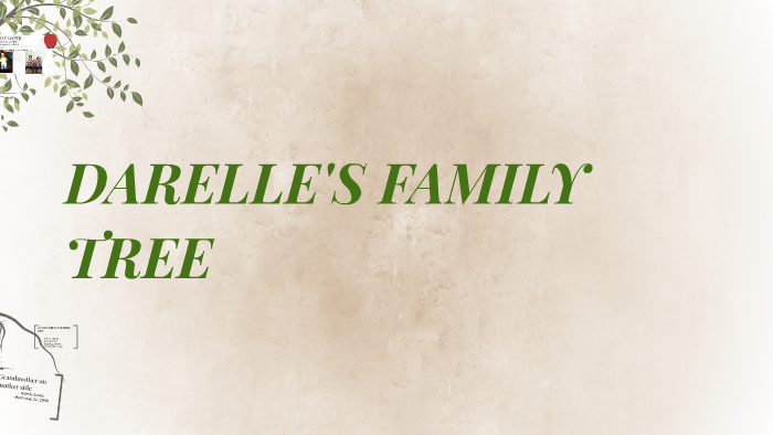 DARRELL'S FAMILY TREE by darrell williams on Prezi