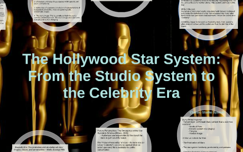 The Hollywood Star System: From the Studio System to the Cel by Mila ...