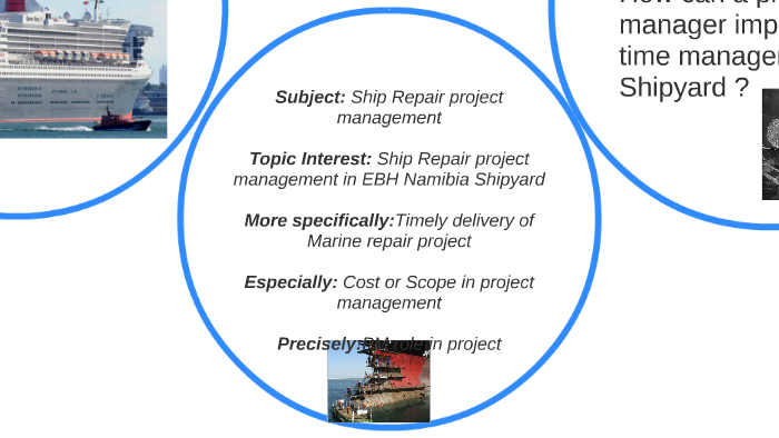 Subject: Ship Repair project management by MENYE GEORGES on Prezi