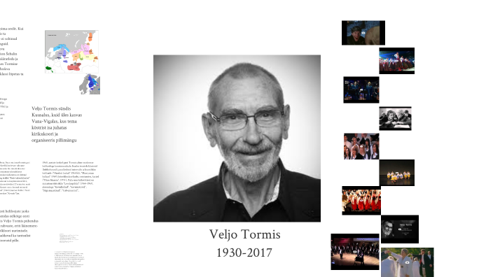 Veljo Tormis by Leelo Ambos on Prezi